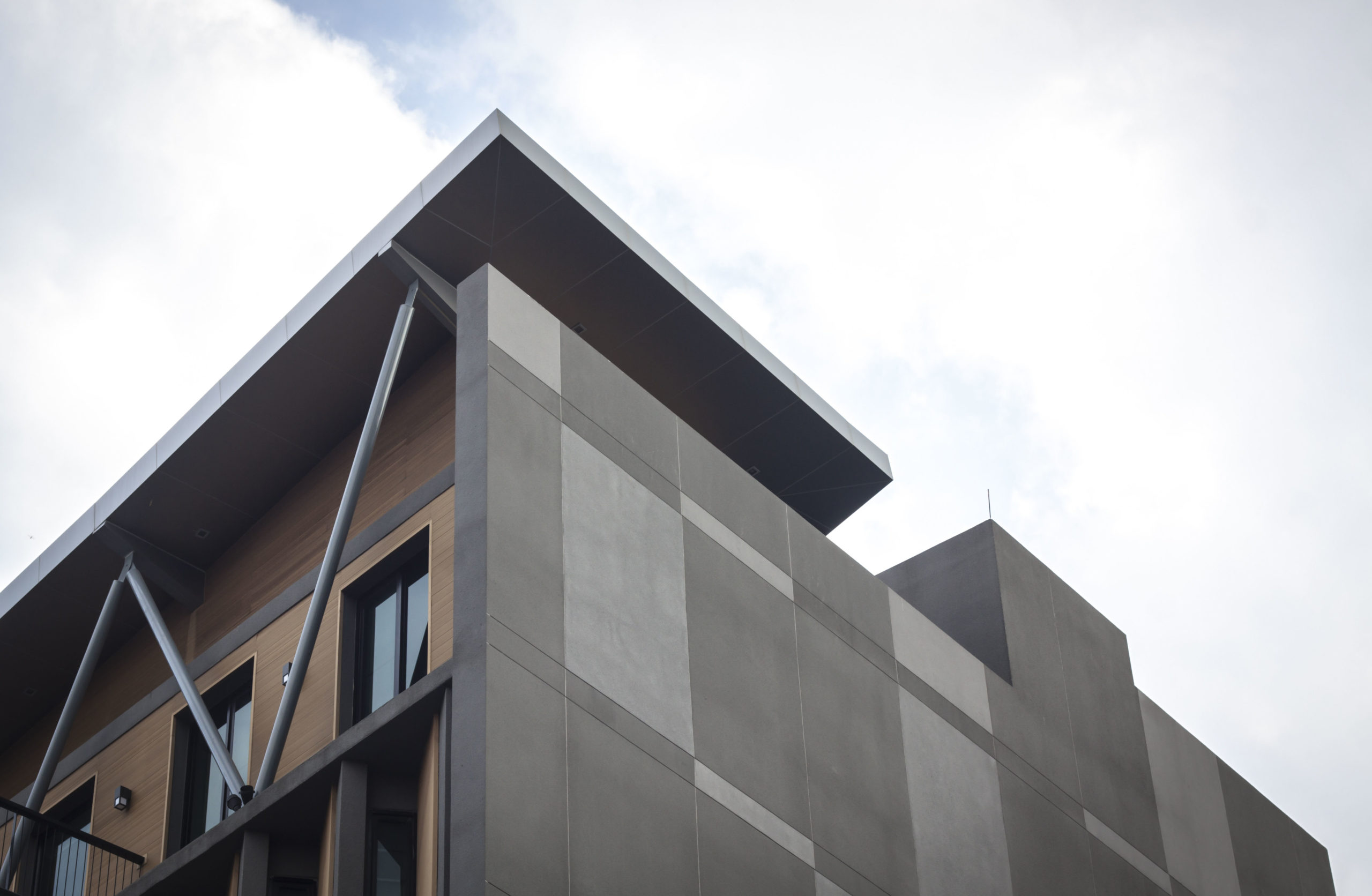 Wood Cladding - Phoenix Security Group